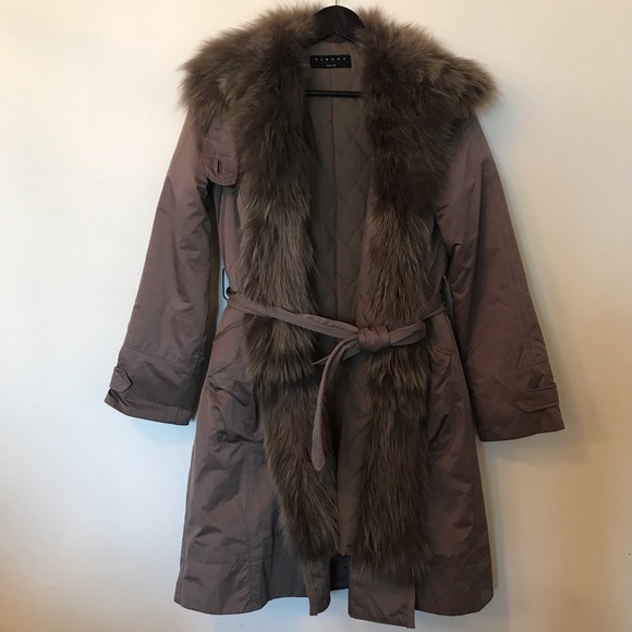 Sisley | Jackets & Coats | Fur Coat Sisley | Poshmark